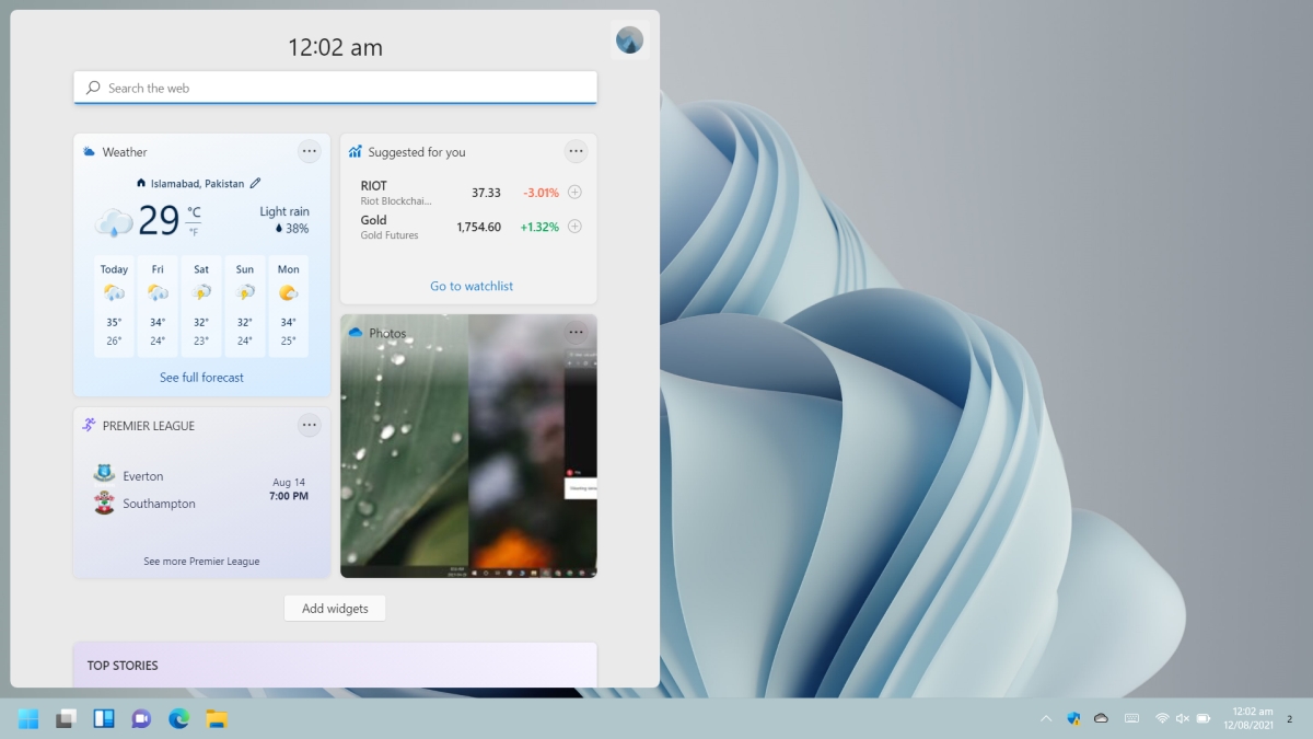 C ch Th m B t Widget Tr n Windows 11 Techpoe