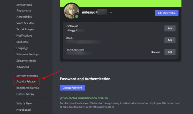 Comment Arr ter Discord En Montrant Quel Jeu Vous Jouez Toptips fr