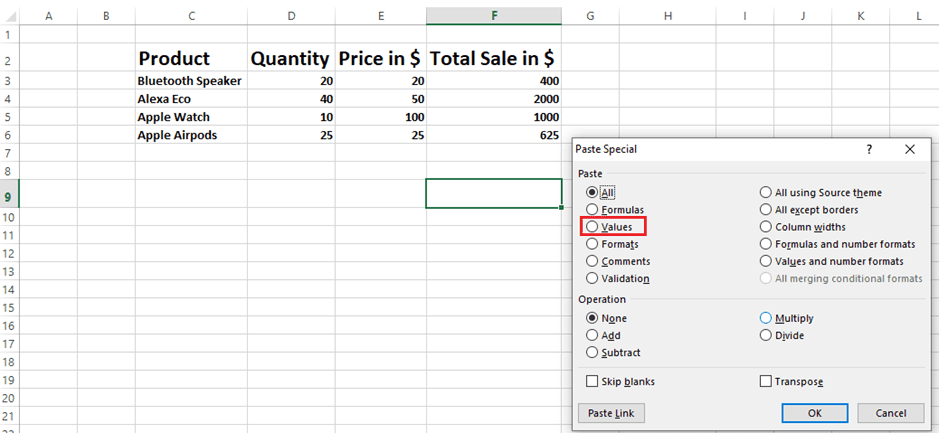 Come Copiare Valori E Non Formule In Excel Winadmin it