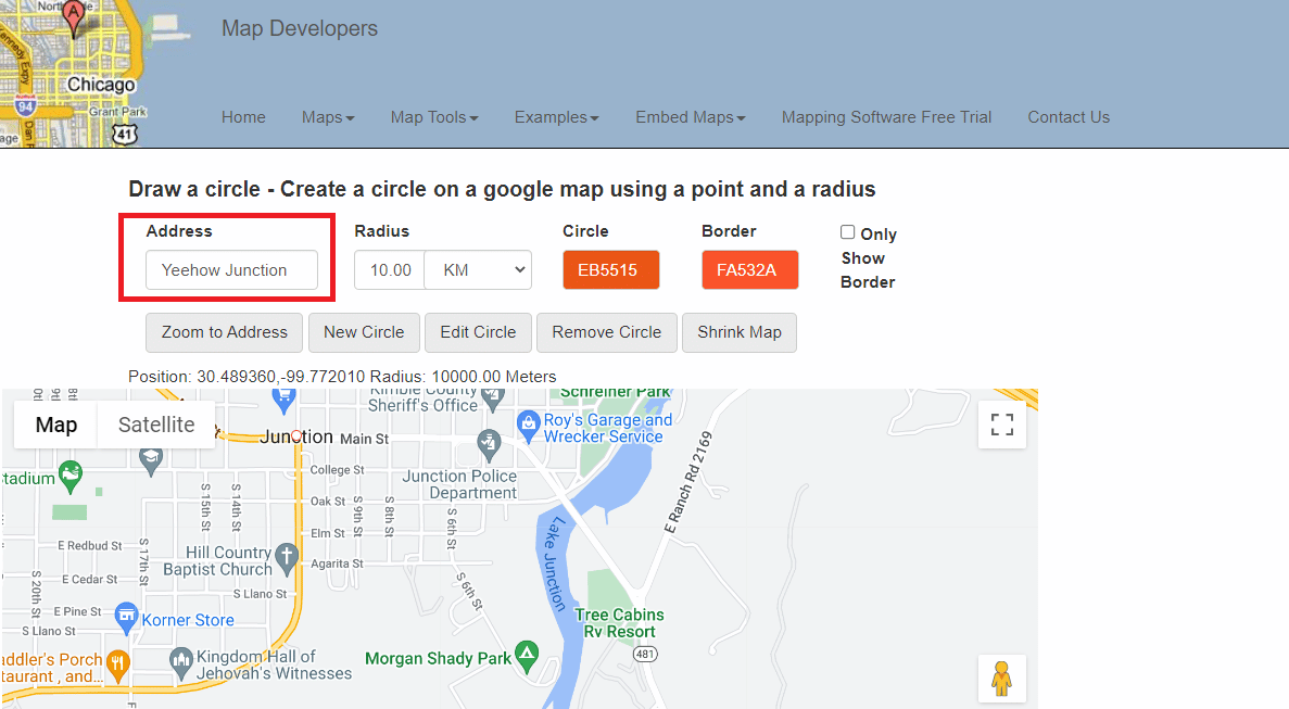 So Zeichnen Sie Den Radius In Der Google Maps App 1techpc de