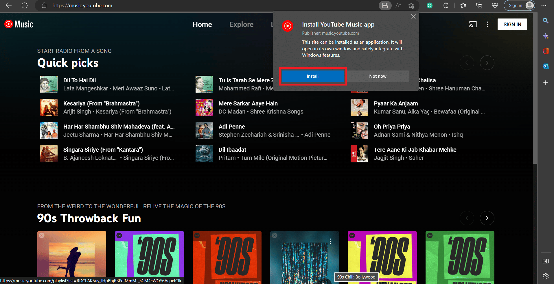 So Installieren Sie Die YouTube Music Desktop App Windows